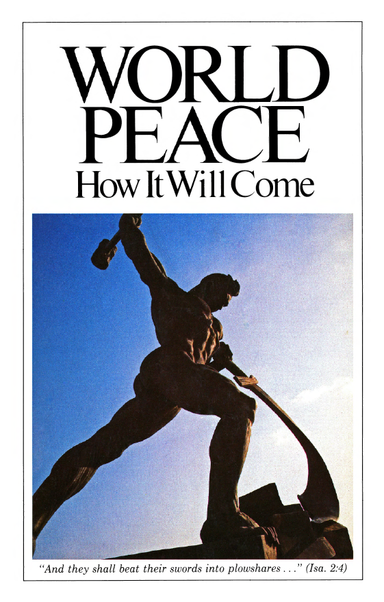 World Peace How It Will Come? – Herbert W Armstrong – Booklet | Herbert ...
