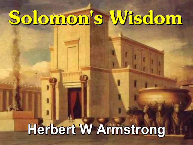 Solomon’s Wisdom – Herbert W Armstrong – The World Tomorrow Radio ...