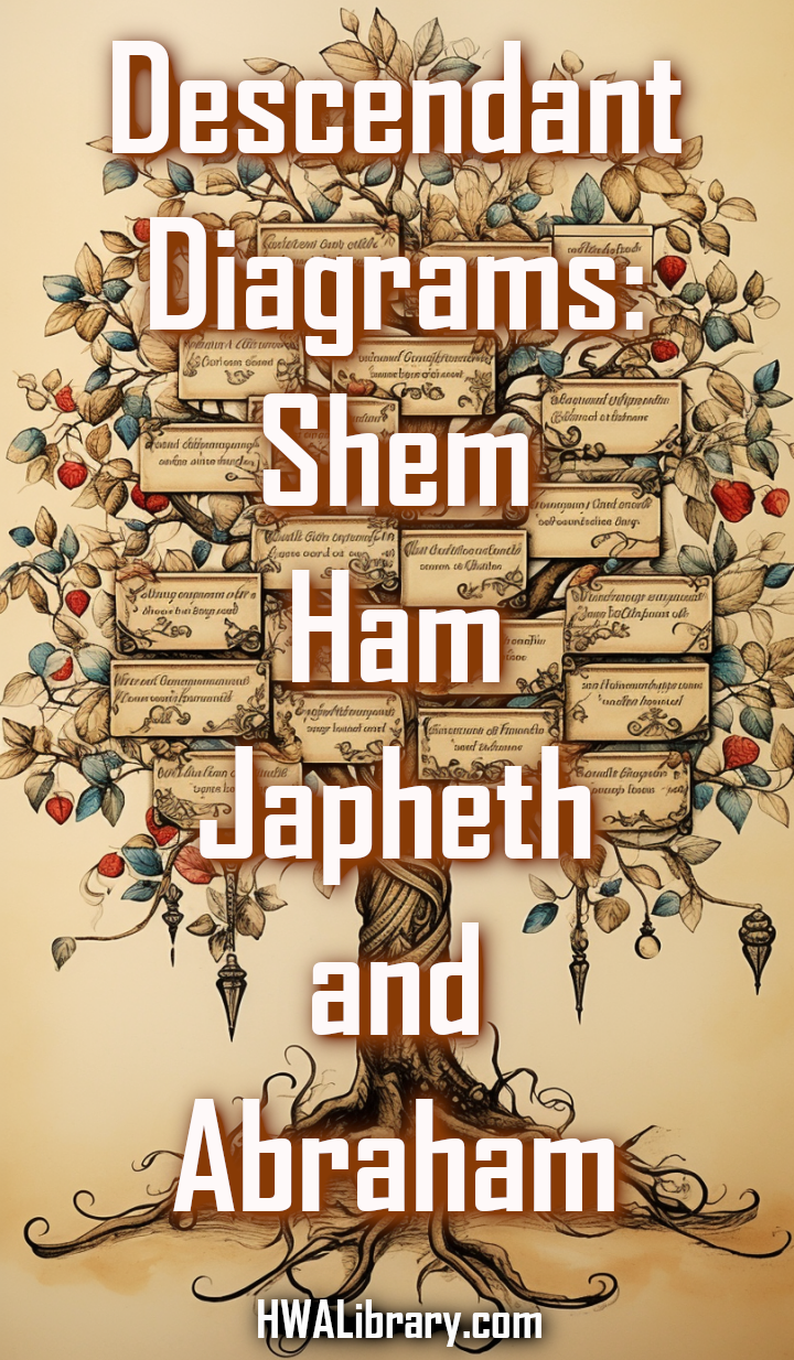 Descendant Diagrams: Shem, Ham, Japheth, and Abraham – Worldwide Church ...